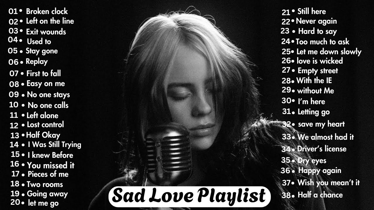 Best Sad Songs Playlist 💔 Billie Eilish, Adele, Taylor Swift, Bruno ...