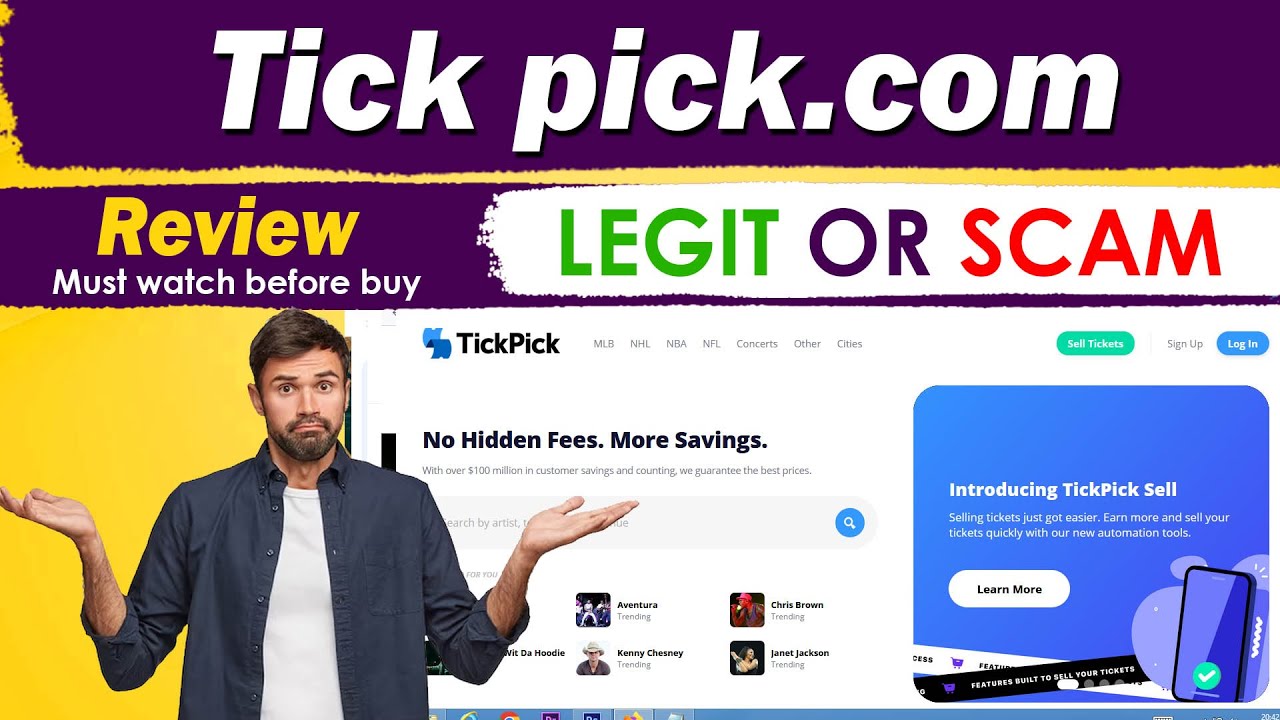 Tickpick Review Legit Or Scam Full Information [ Must Watch ] - YouTube