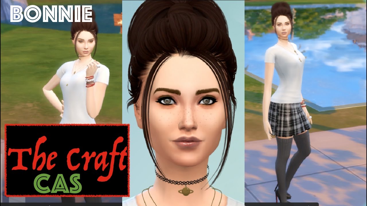 THE CRAFT: Bonnie Hyper inspired CAS Create A Sim (Neve Campbell) - YouTube
