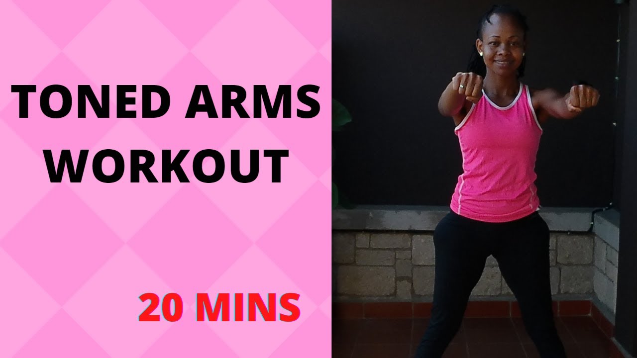 20 MINS TONED ARMS WORKOUT // Outdoor body weight workout - YouTube