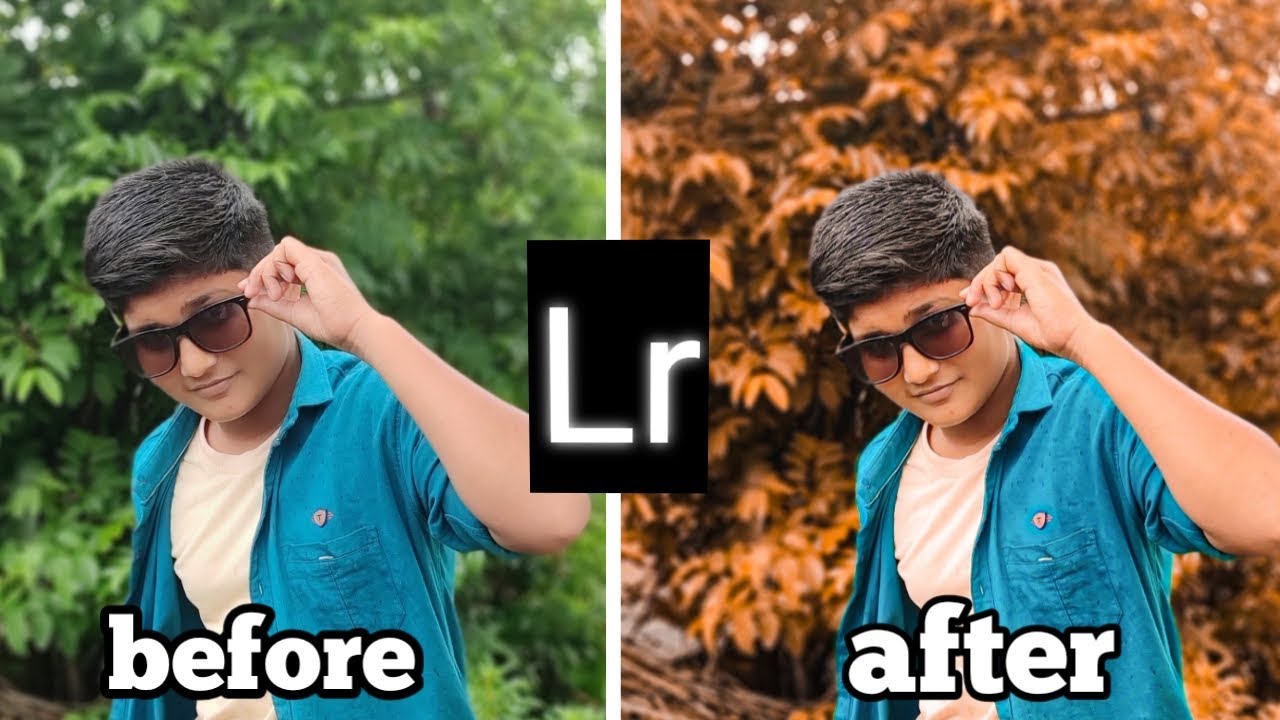 photo background editing by lr app - YouTube