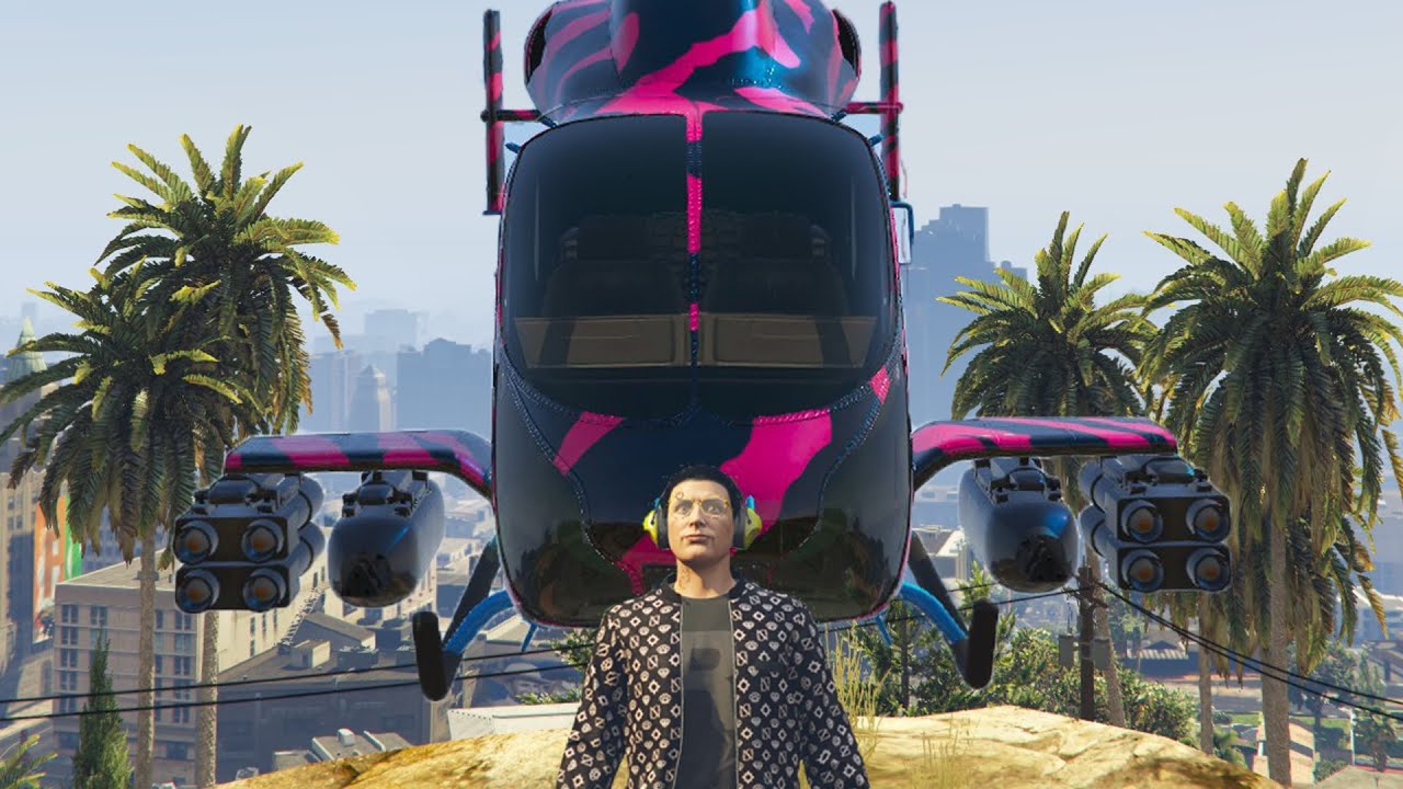 GTA Online Why The Weaponized Conada Is The Best Helicopter For You ...
