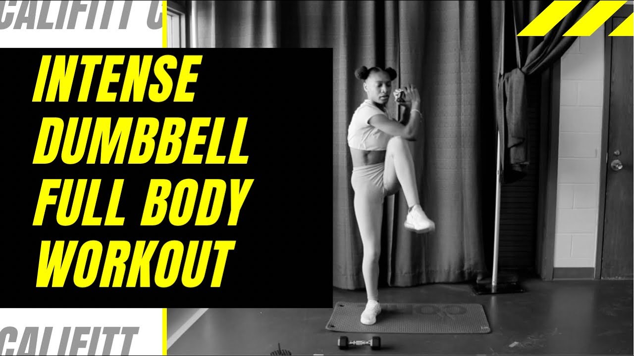 Intense Dumbbell Workout Routine - YouTube