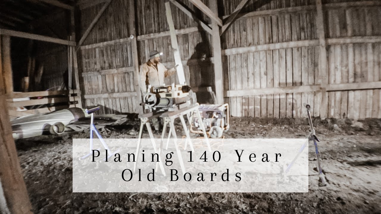 Planing 140 Year Old Boards For The Kitchen Floor | Cleaning Kitchen ...