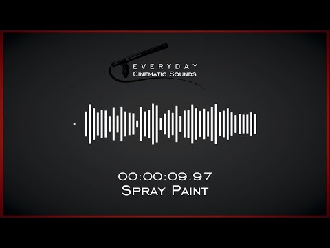 Spray Paint | HQ Sound Effects