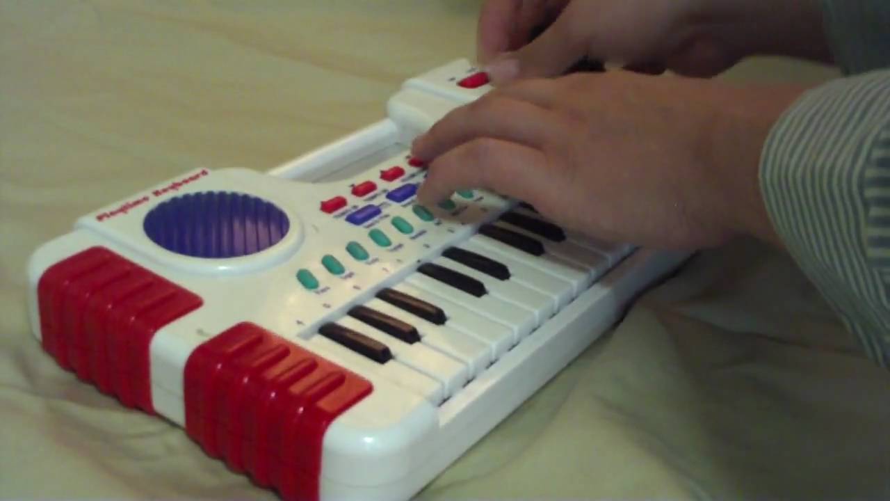 Circuit bent Playtime Keyboard - YouTube