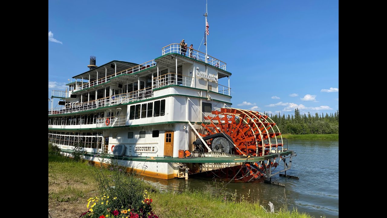 Riverboat on the Tanana and Chena Rivers & Athabaskan Village - YouTube