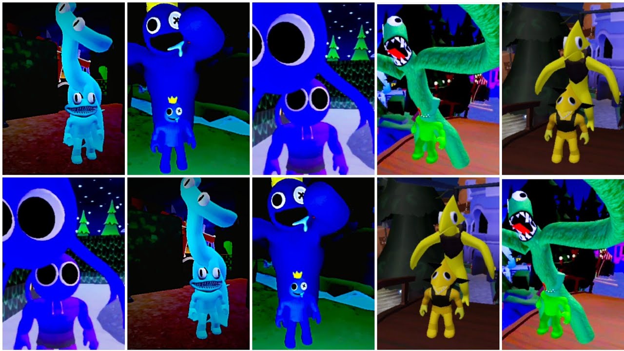 if become friends and purple rainbow friend chapter 2 roblox - YouTube