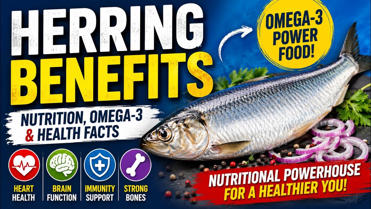Herring Benefits 🐟 – Nutrition, Omega-3 & Health Facts - YouTube