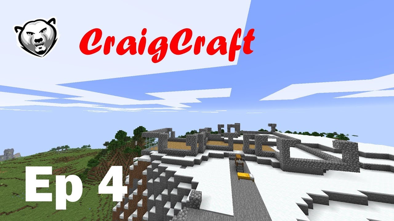 CraigCraft | BUILDING A NEW HOUSE! | Ep:4 | Minecraft - YouTube