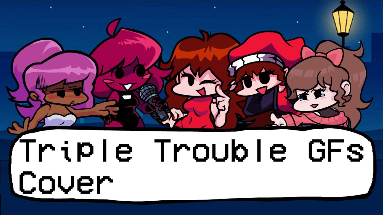 Friday Night Funkin' Triple Trouble Cover - VS 3 GF | FNF MODS - YouTube
