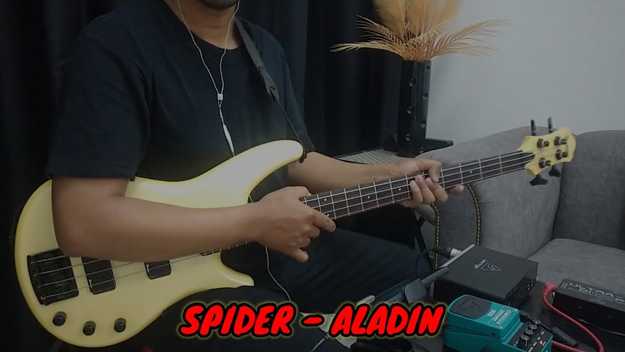 SPIDER - ALADIN [ Bass Cover By Lados ] - YouTube