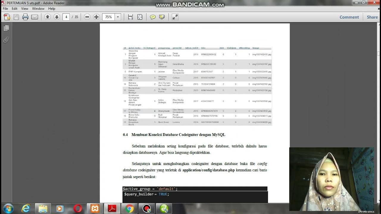 STUDY KASUS PUSTAKA BOOKING | WEB PROGRAMMING II | STMIK DCC KOTABUMI - YouTube