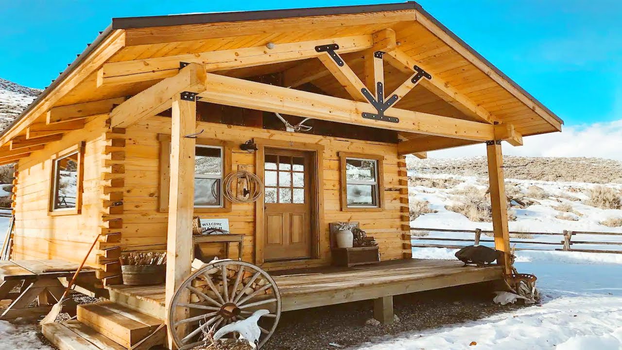 Beautiful Bar Ranch One of a kind Off Grid Cabin House | Lovely Tiny ...