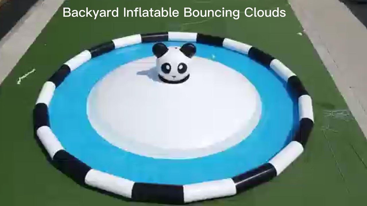 Backyard Inflatable Bouncing Clouds #inflatablesale #inflatable #slide #bouncer #catle #jumping ...