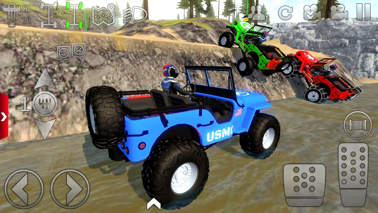 Hill Climber Car Games 3D - Extreme Off_Road Cars Driving - Off-Road Racing Cars Gameplay - YouTube