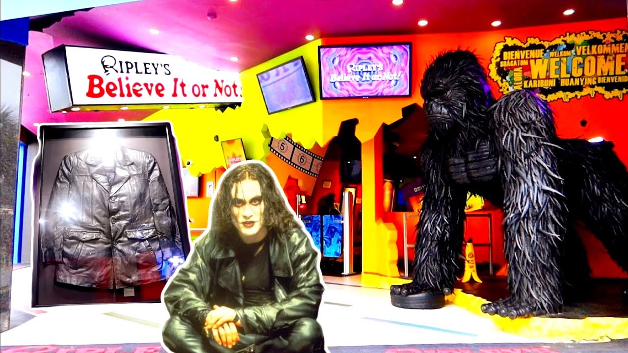 Brandon Lee's THE CROW Jacket & More Odddities at RIPLEY's BELIEVE IT ...