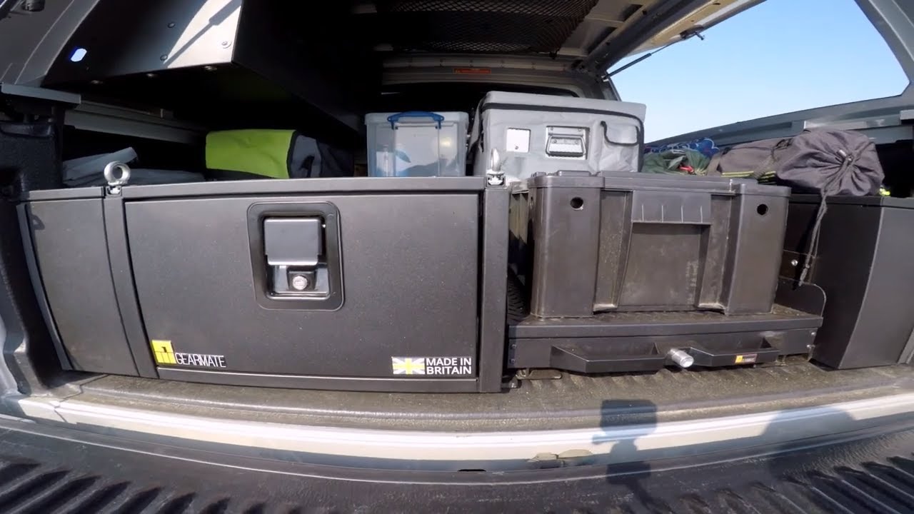 Gearmate Drawer - Slide System in Ford Ranger - YouTube