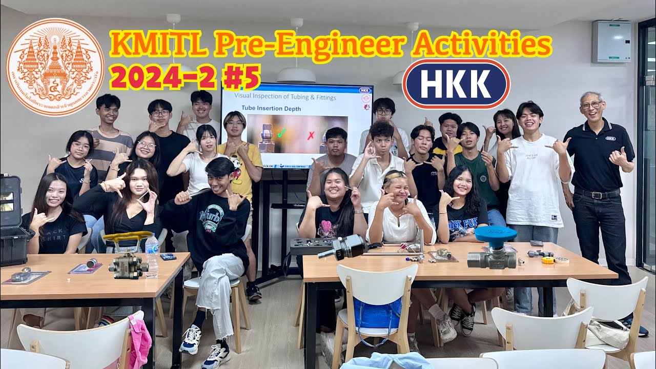 KMITL Pre-Engineer Acitivities 2024-2 #5 - YouTube