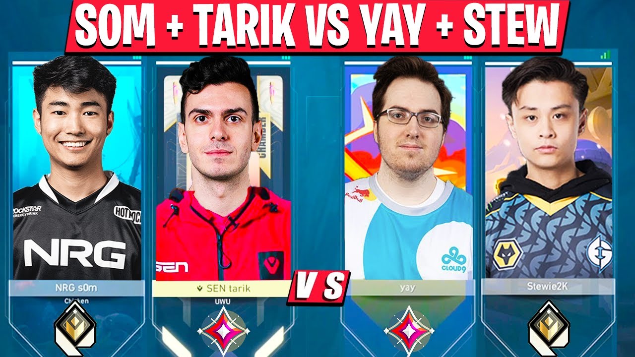 SEN Tarik & NRG s0m Matched Vs YAY & Stewie2k In Immortal Radiant Lobby ...