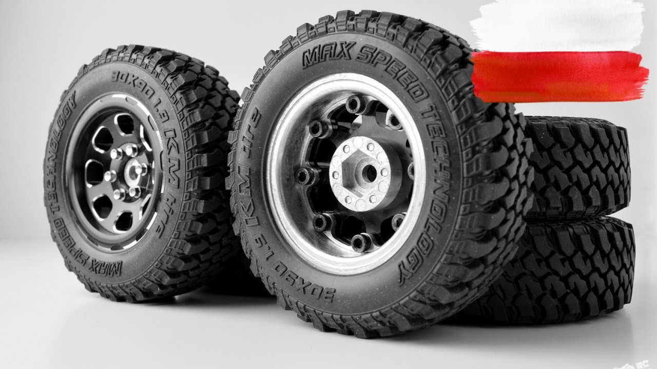 Montaż felg Gmade AR08 | RC Nennox - YouTube