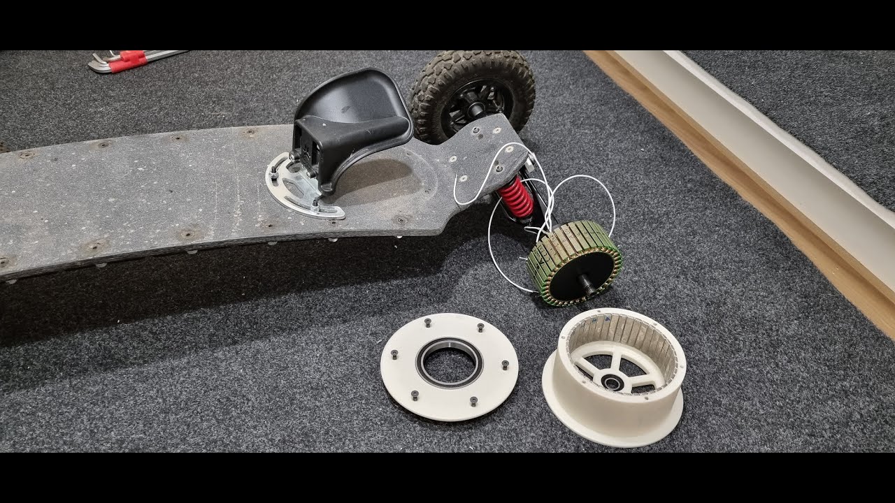 DIY Electric Hub Motor - Assembly and test - YouTube