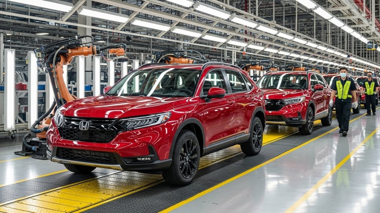 Inside the factory – The groundbreaking 2026 Honda CR-V production ...