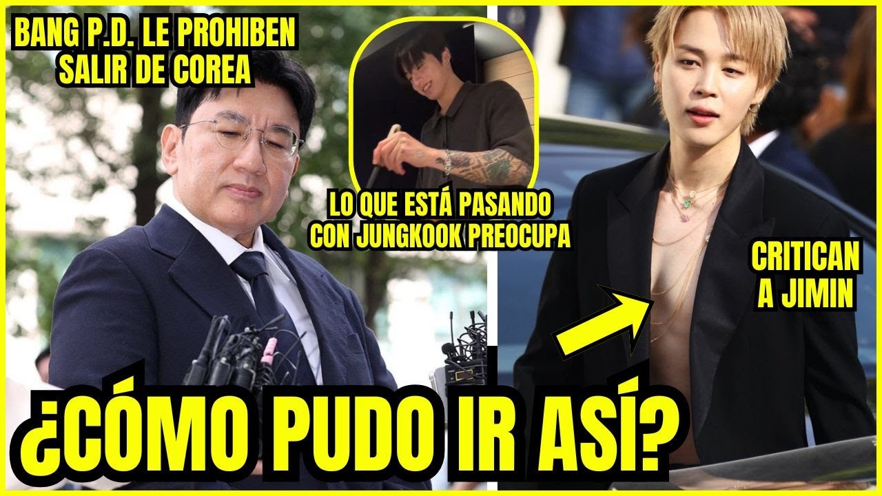 ÚLTIMAS NOTICIAS🔴CRITICAN a Jimin por estar SIN POLO, Jungkook PREOCUPA ...