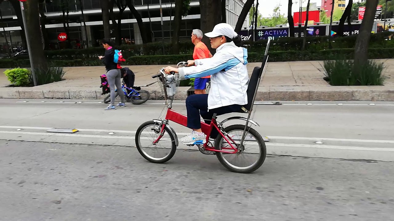 Bicicleta vagabundo en reforma - YouTube