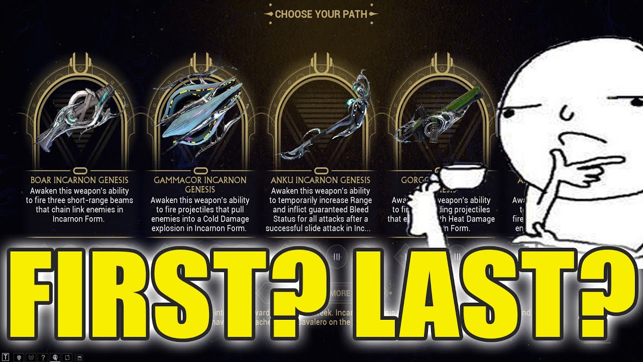 Incarnons of the week, which to pick? | Warframe - YouTube