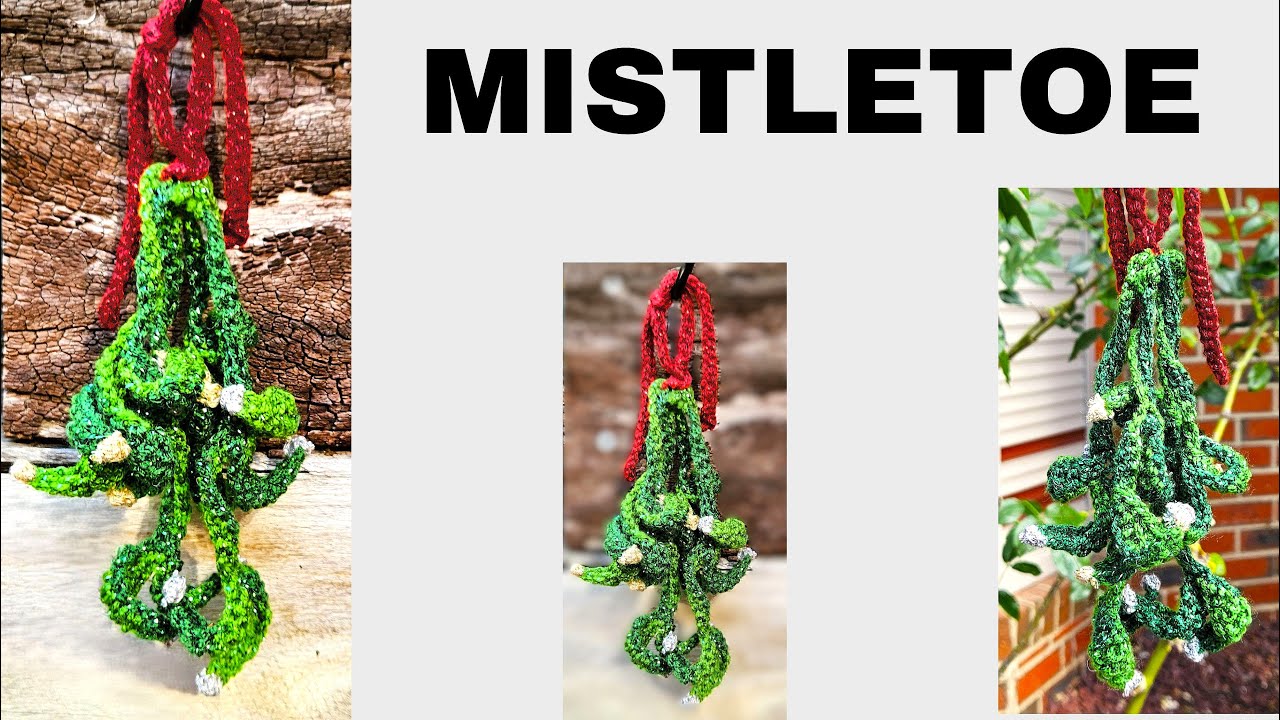 Mistletoe Leaf Crochet Pattern