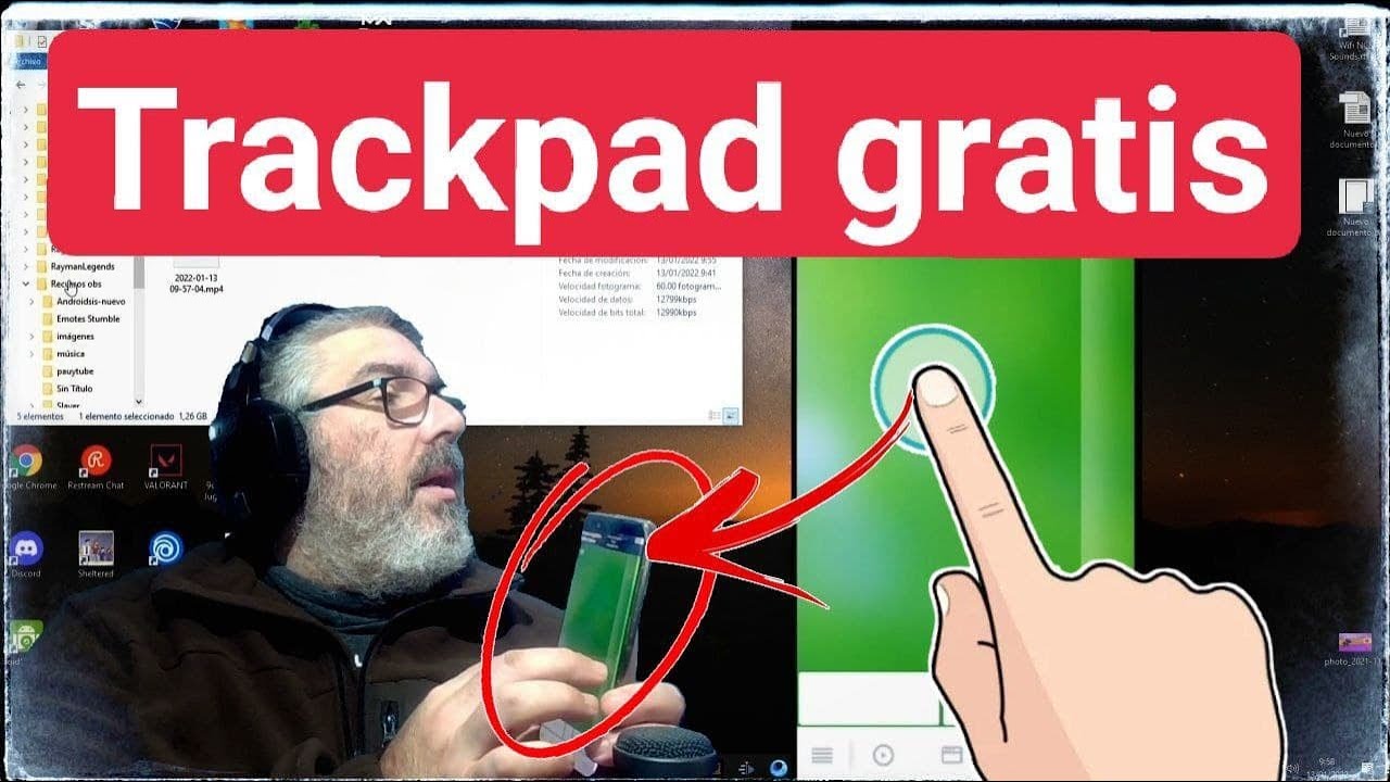 💜 Cómo CONVERTIR SMARTPHONE EN TRACKPAD para Windows, Linux y MAC 💜 ...
