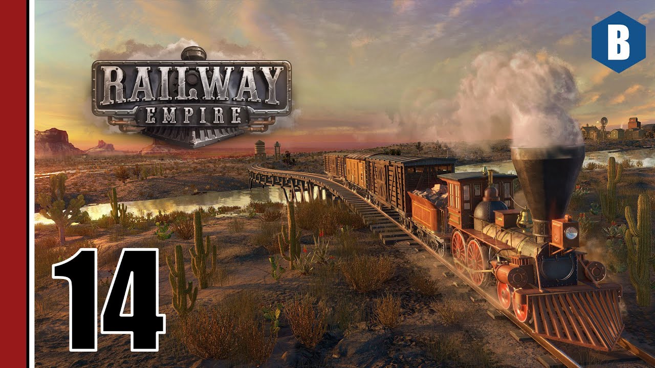 Let's Play - Railway Empire - Part 14 - GOLDEN AGE OF STEAM RAILROAD ...