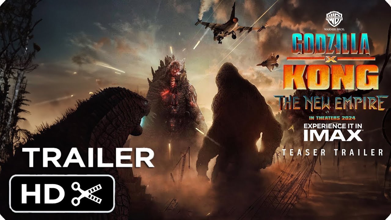 Godzilla X Kong: The New Empire (2024) IMAX Trailer 4K DTS-HD 5.1 - YouTube