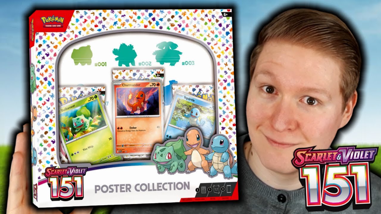 IT'S HERE! Pokemon 151 Poster Collection - YouTube