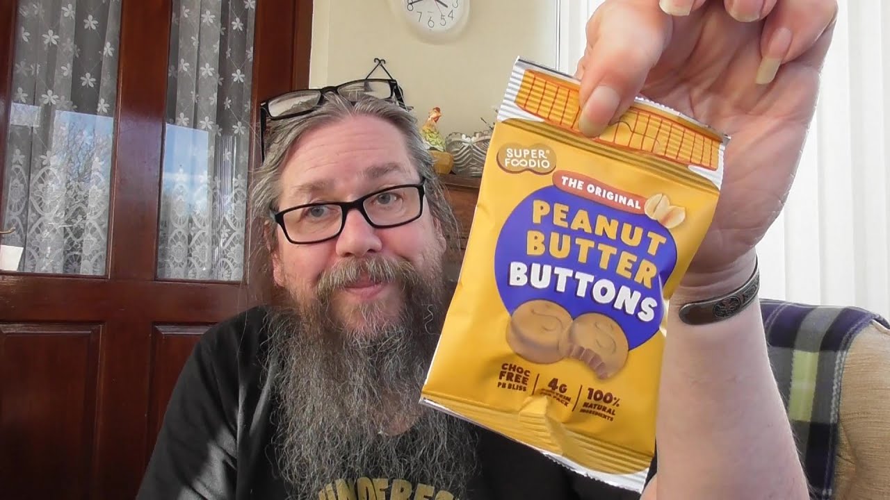 Super Foodio Peanut Butter Buttons - YouTube