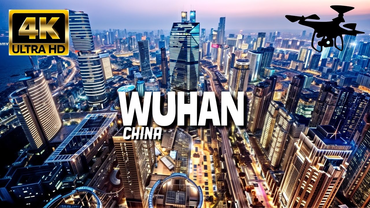 Wuhan, China In 4K By Drone - Amazing View Wuhan, China - YouTube