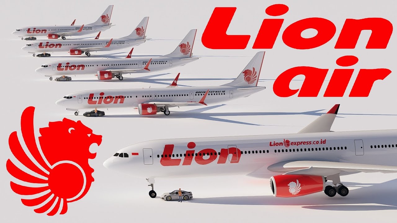Overview of Lion Air Aircraft Fleet - YouTube