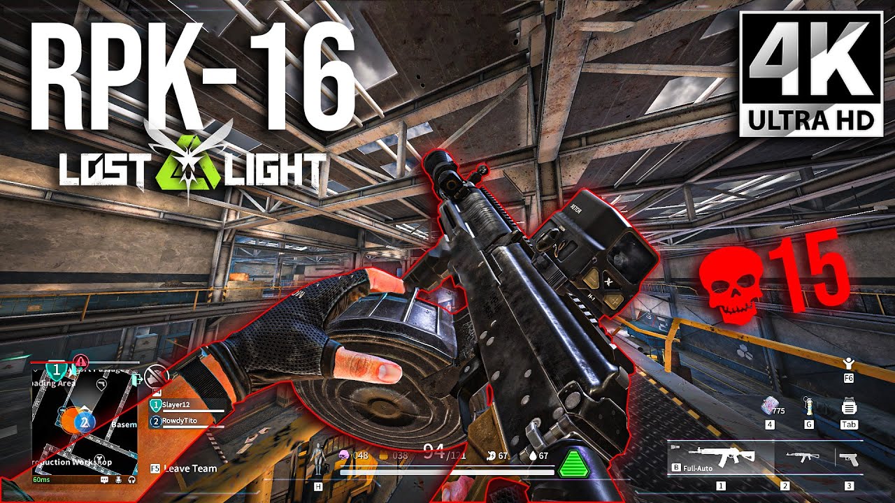 Lost Light RPK-16 BAF Factory Wiped | 15Kills Full Gameplay [ 4K UHD ...