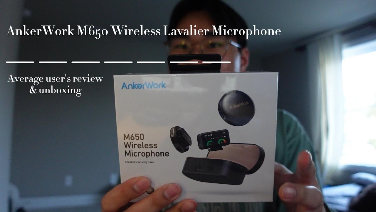 AnkerWork M650 Wireless Mic Review & unboxing by an Average Consumer ...