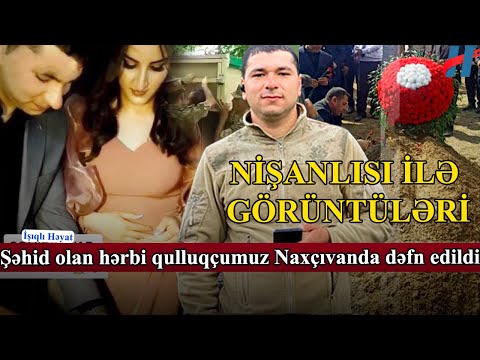 Kəlbəcərdə minaya düşərək şəhid olan hərbiçimiz dəfn edildi - NİŞAN GÖRÜNTÜLƏRİ