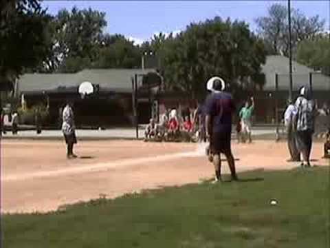 16-inch softball - YouTube