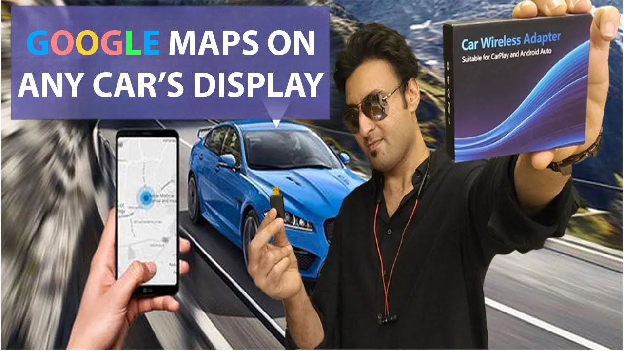 Display Google Maps (GPS) Wirelessly On Any Car's Display🚗🗺️ - YouTube