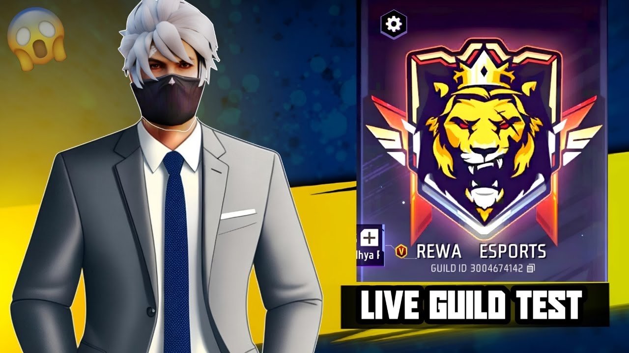 GUILD TEST LIVE 1V4 WIN CASH AMOUNT DIAMONDS E-SPORTS JOIN #freefire ...