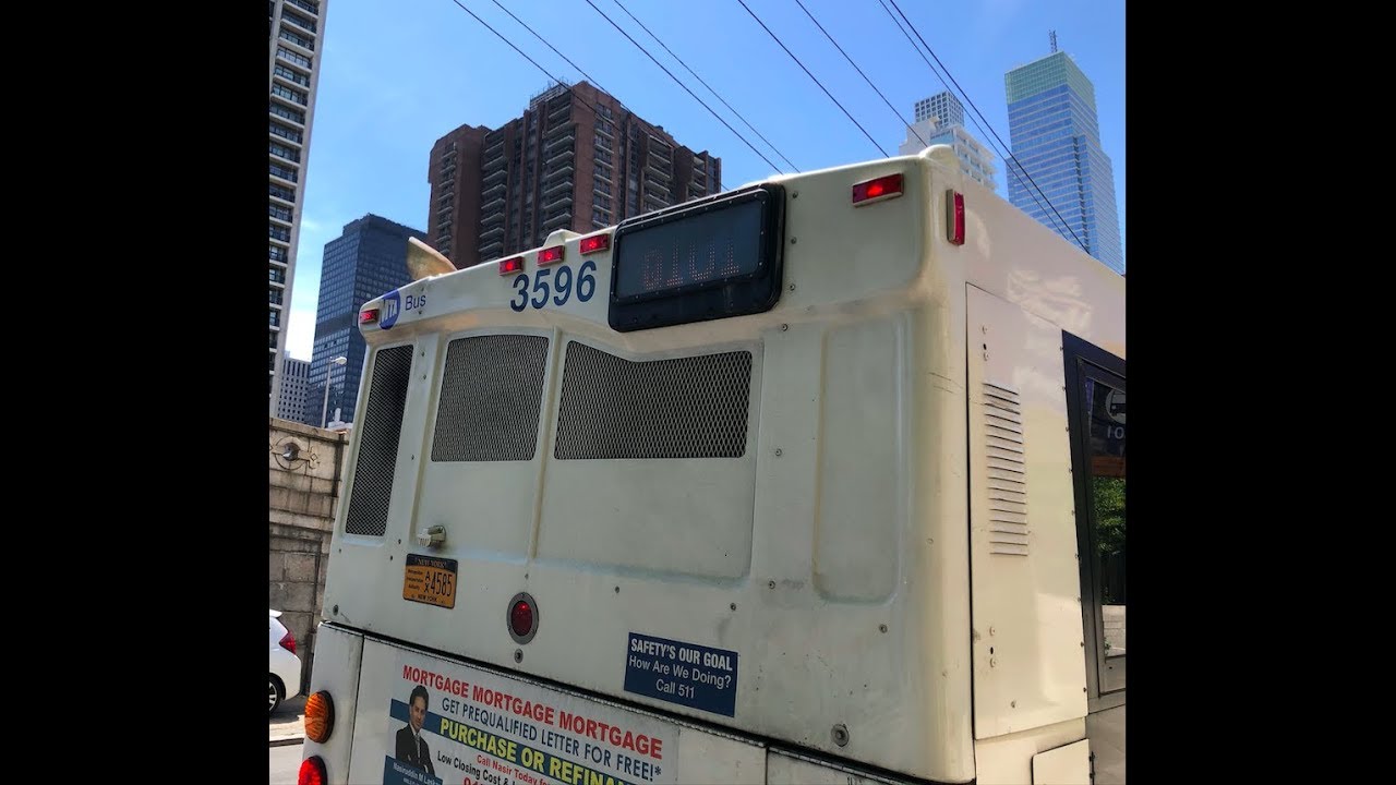 MTA: On Board 2006 Orion VII Hybrid #3596 On The Q101 Local Bus: (05/20 ...