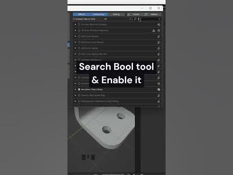 How to use with the Bool Tool | Boolean Modifier | Blender Wallah - YouTube