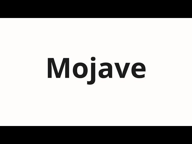 Mojave Language