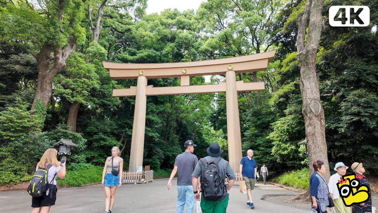 Tokyo Meiji Shrine Walk [4K] - YouTube