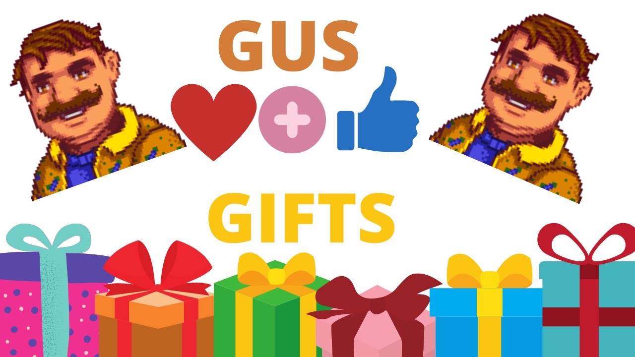 Stardew Valley Gift Series - Gus Love and Like Gifts - YouTube
