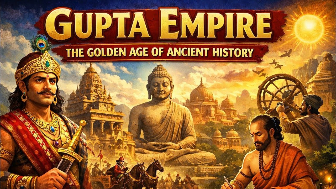 Gupta Empire| The Golden Age| Ancient History Explained - YouTube